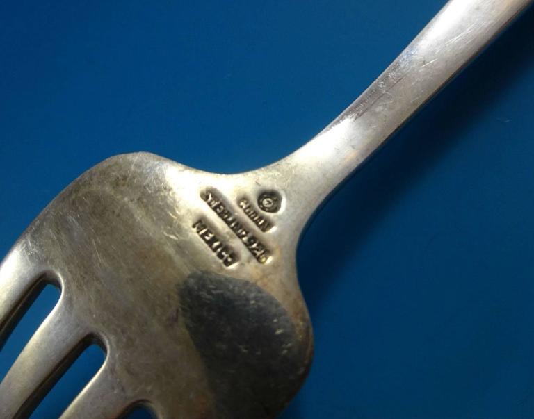 Mexican Art Deco by Codan Sterling Silver Flatware Set 12 Service ...