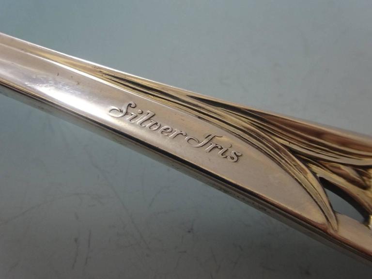 Silver Iris by International Sterling Silver Flatware Set 8 Service, 50 ...