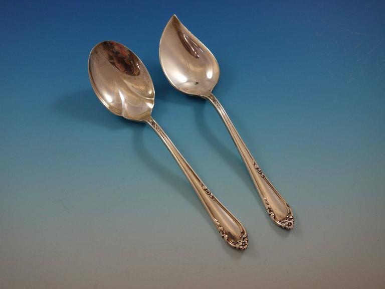 Dancing Flowers by Reed and Barton Sterling Silver Flatware Set Service ...