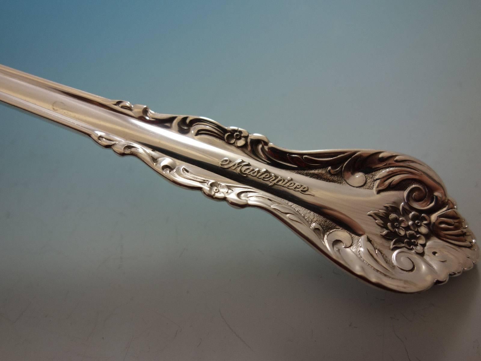 Masterpiece by International Sterling Silver Flatware Set Service 28 ...