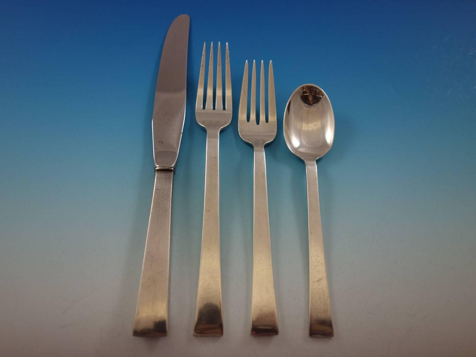 Continental by International Sterling Silver Flatware Set Service 30 ...