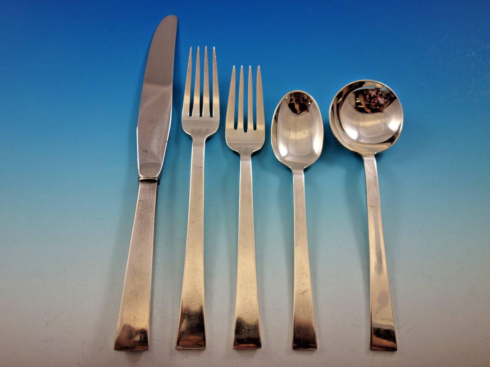 Continental by International Sterling Silver Flatware Set Service 30 ...