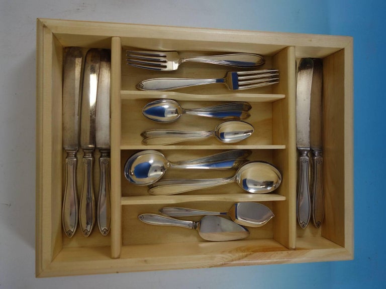 Fiesta by Hallmark Sterling Silver Flatware Set Service 26 Pieces ...