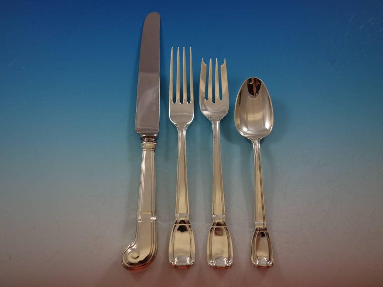 Castilian by Tiffany and Co Sterling Silver Flatware Set 12 Service 138 ...