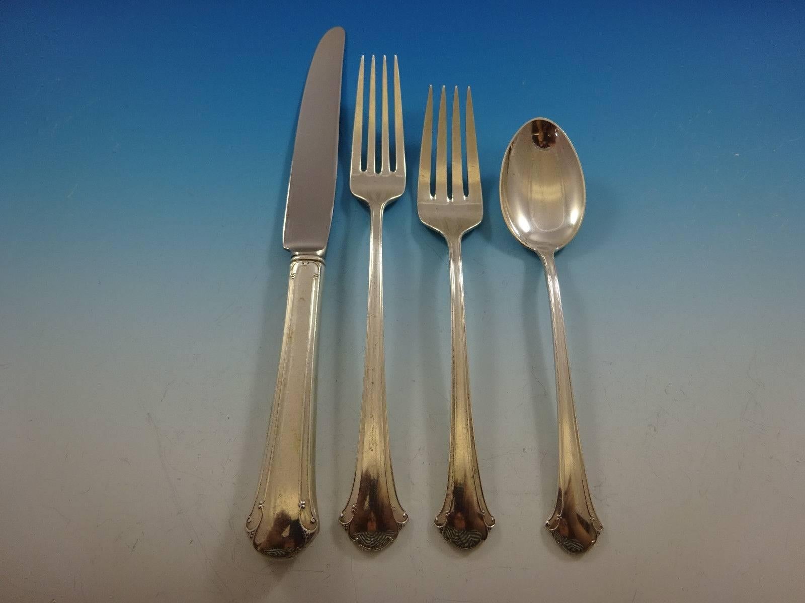 Chippendale by Towle Sterling Silver Flatware Service For 8 Set 34 ...