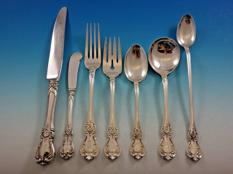 Old Master by Towle Sterling Silver Flatware Set for 8 Service 59 ...