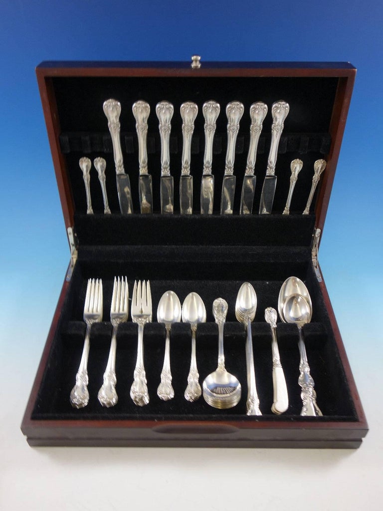 Old Master by Towle Sterling Silver Flatware Set for 8 Service 59 ...