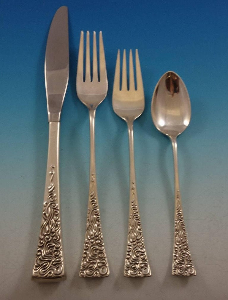 Tapestry by Reed and Barton Sterling Silver Flatware Set Service 39 Pcs ...