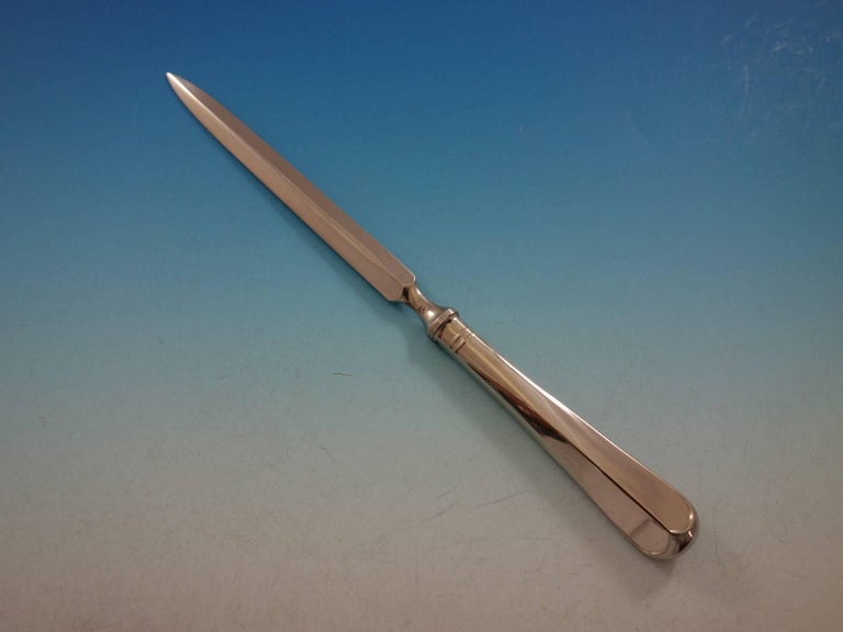 Queen Anne Rattail English Silver Plated and Stainless Flatware Set ...