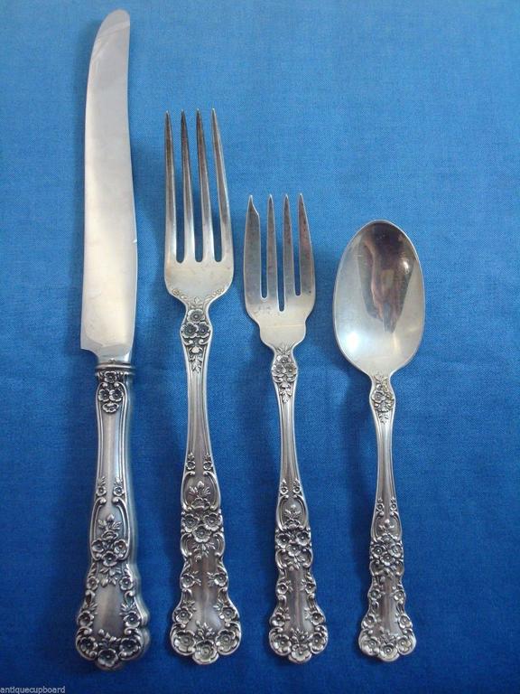 Buttercup by Gorham Sterling Silver Dinner Flatware Set for 18 Service ...
