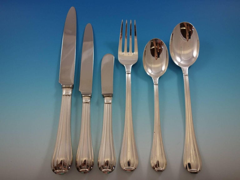 Firenze by Fortunoff Sterling Silver Flatware Set Service 40 Pieces ...
