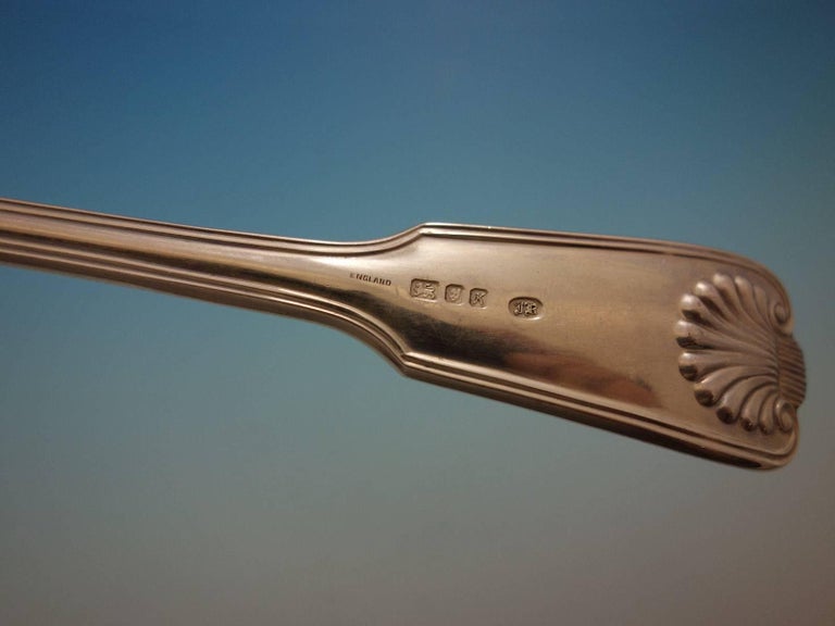 Fiddle Thread and Shell by James Robinson Sterling Silver Flatware ...