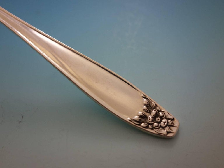 Puritan by Stieff Sterling Silver Flatware Set for 8 Service 63 Pieces ...