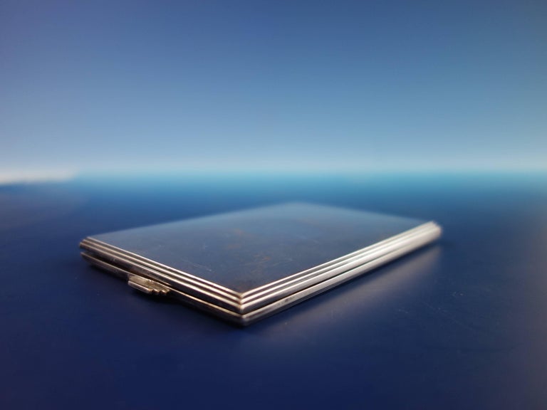 Pyramid by Georg Jensen Sterling Silver Card Case #226A Hollowware at ...