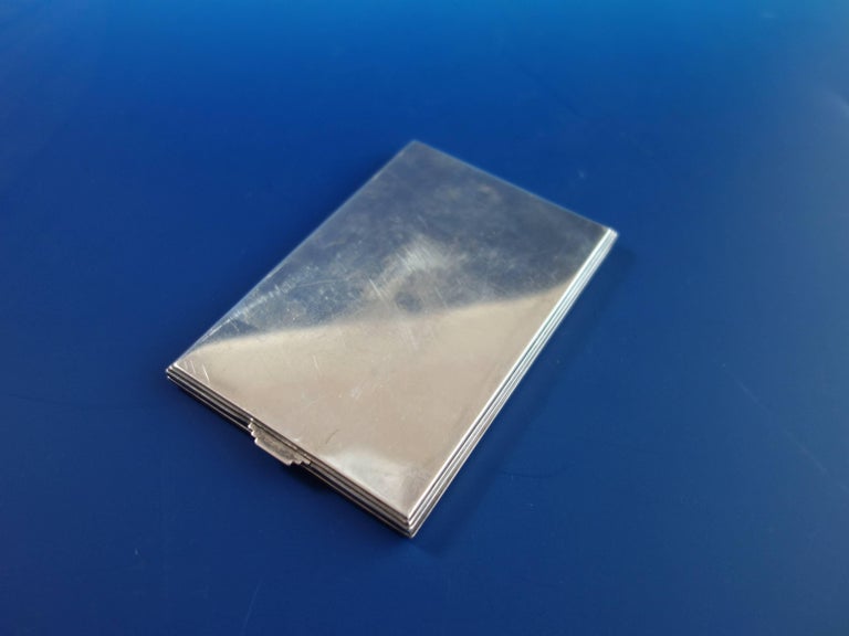 Pyramid by Georg Jensen Sterling Silver Card Case #226A Hollowware at ...