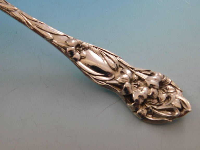 Lily by Watson Sterling Silver Flatware Set Service 24 Pieces No Mono ...