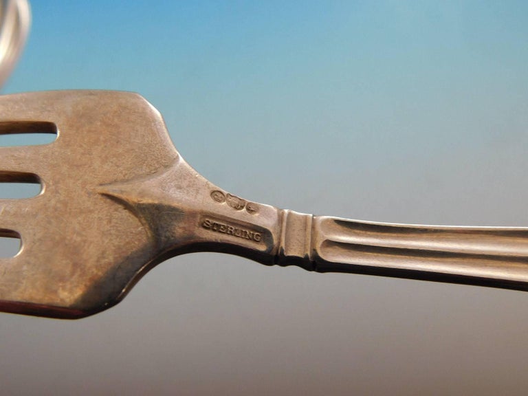 George II Rex by Watson Sterling Silver Flatware Set Service 124 Pcs M ...