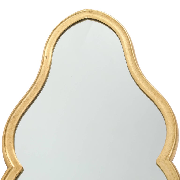 Labarge Gilt Keyhole Mirror, circa 1960s For Sale at 1stDibs