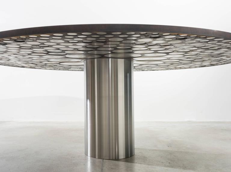 Paul Cocksedge, "Freeze Multi Circle Table," Stainless Steel, 2015 For ...