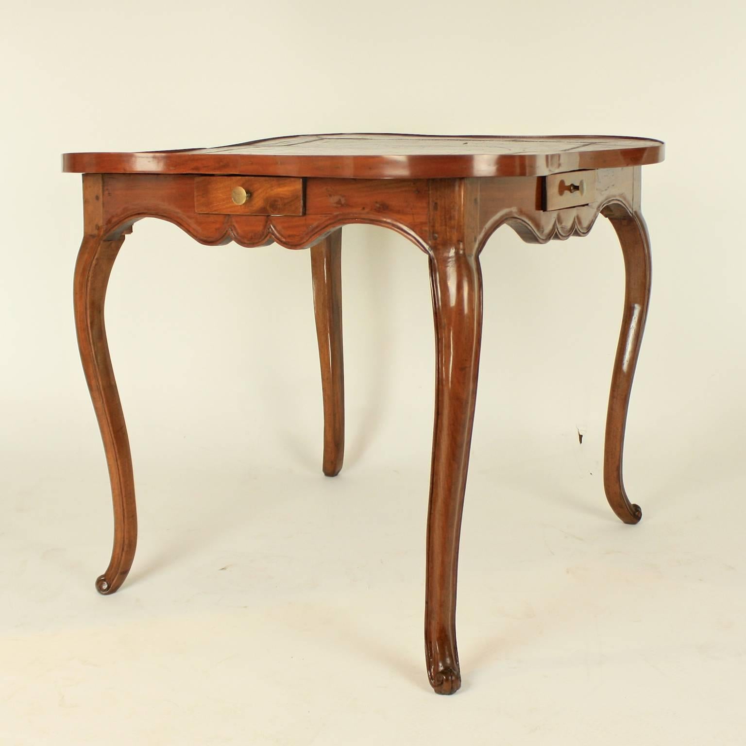French Provincial Walnut Game Table, circa 1700 at 1stDibs | french ...