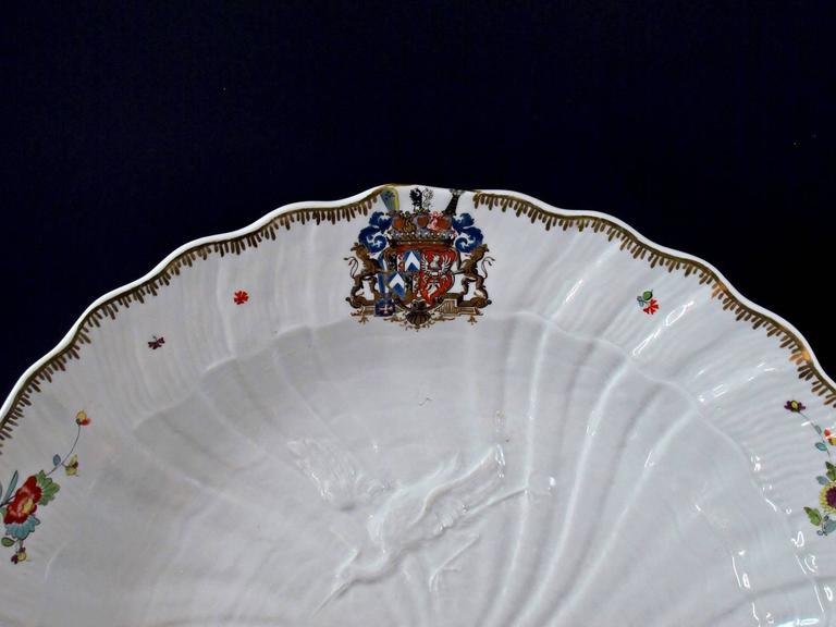 Large Meissen Dish from the Swan Service, 1739-1740 at 1stDibs