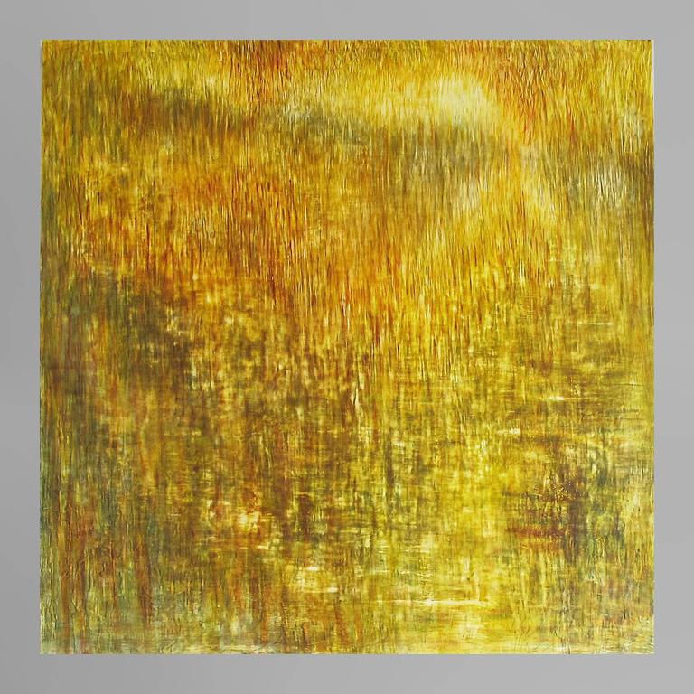 Rupert Muldoon Golden Waters, Contemporary Egg Tempera Painting at ...