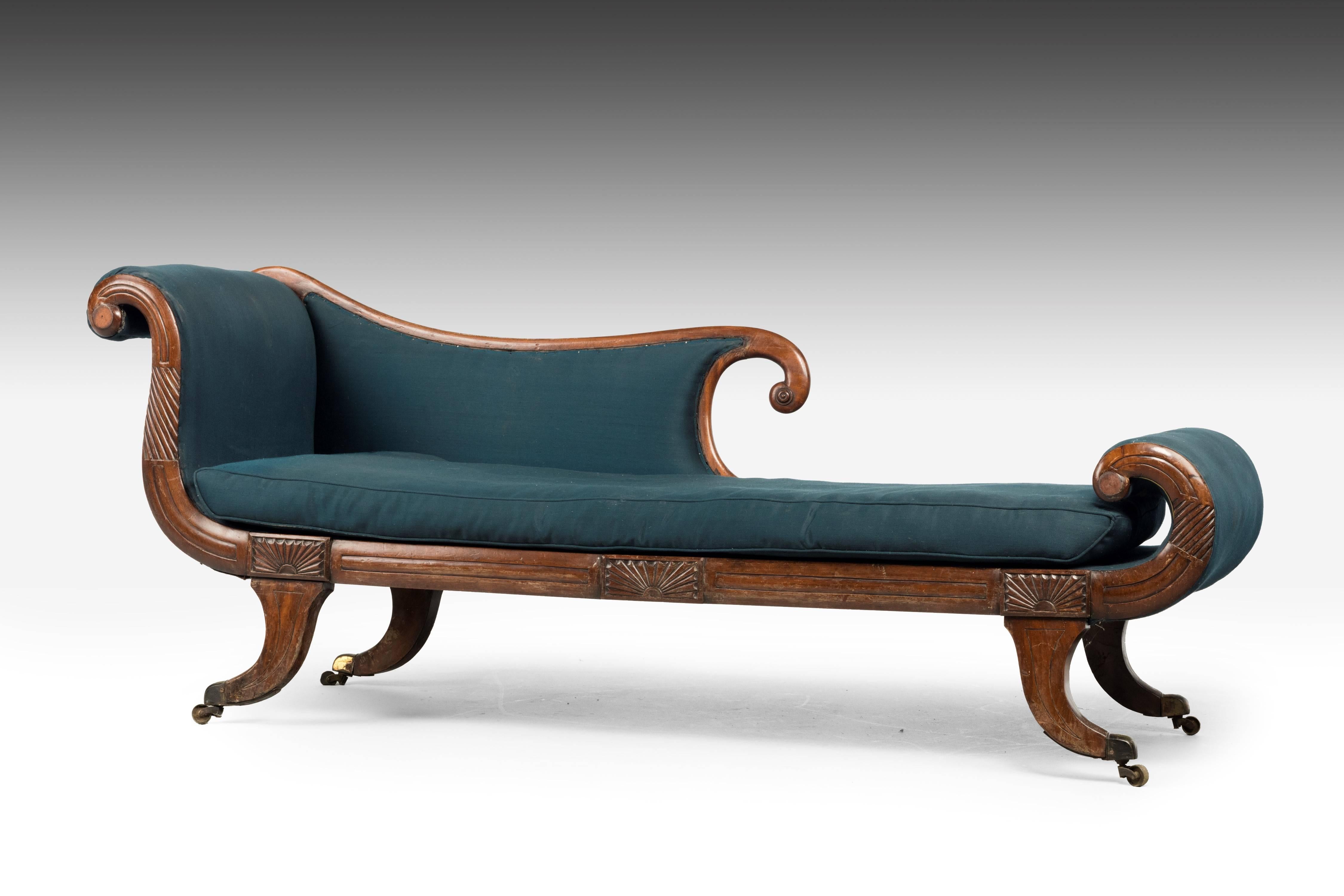 Early 19th Century Regency Period Chaise Longue at 1stDibs | regency chaise