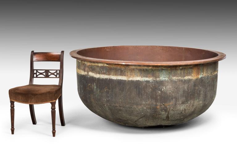 Massive Pair of Mid-19th Century Copper Cheese Vats at 1stDibs
