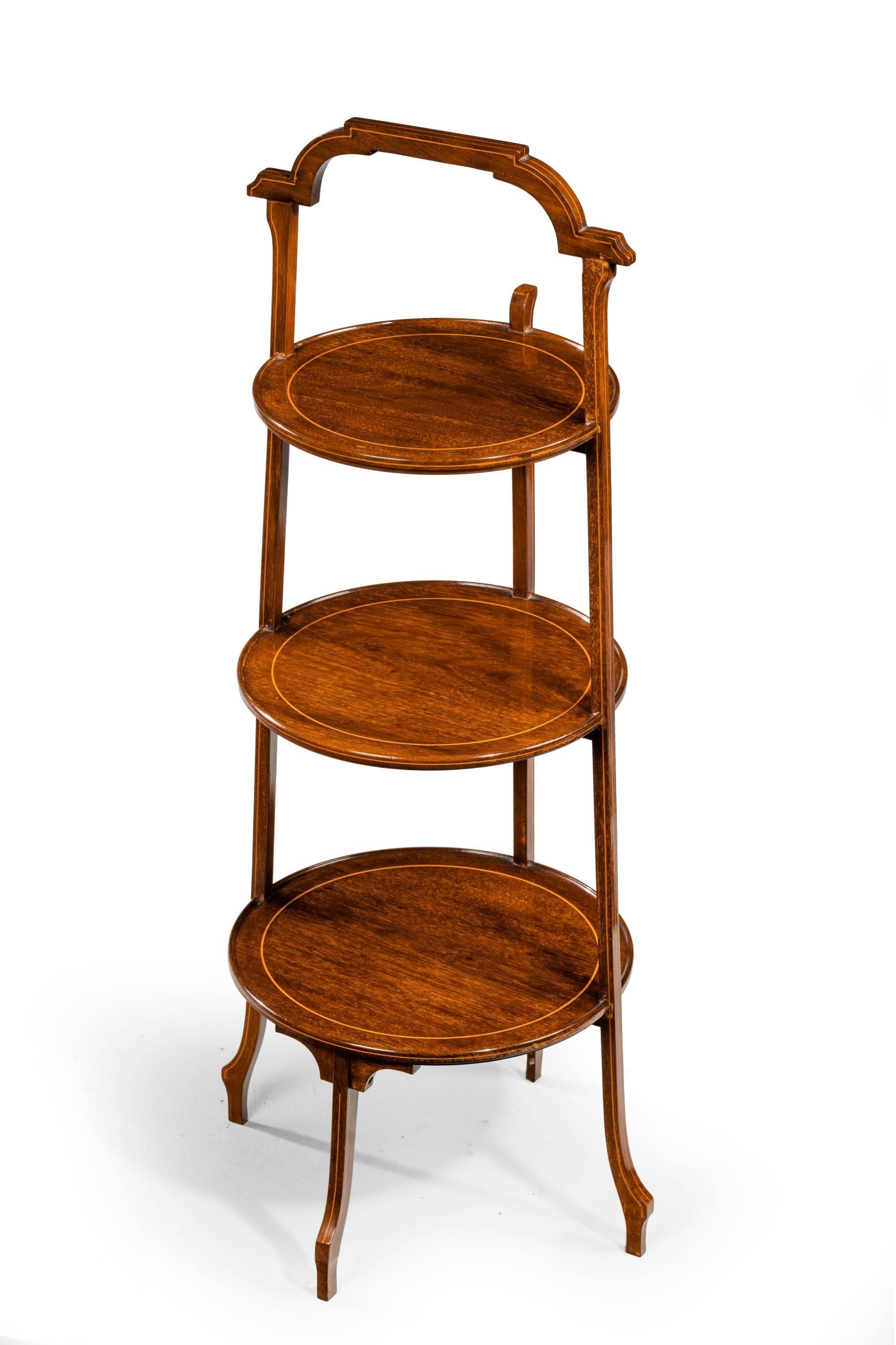 Late 19th Century Three-Tier Cake Stand at 1stDibs | three tier cake stand