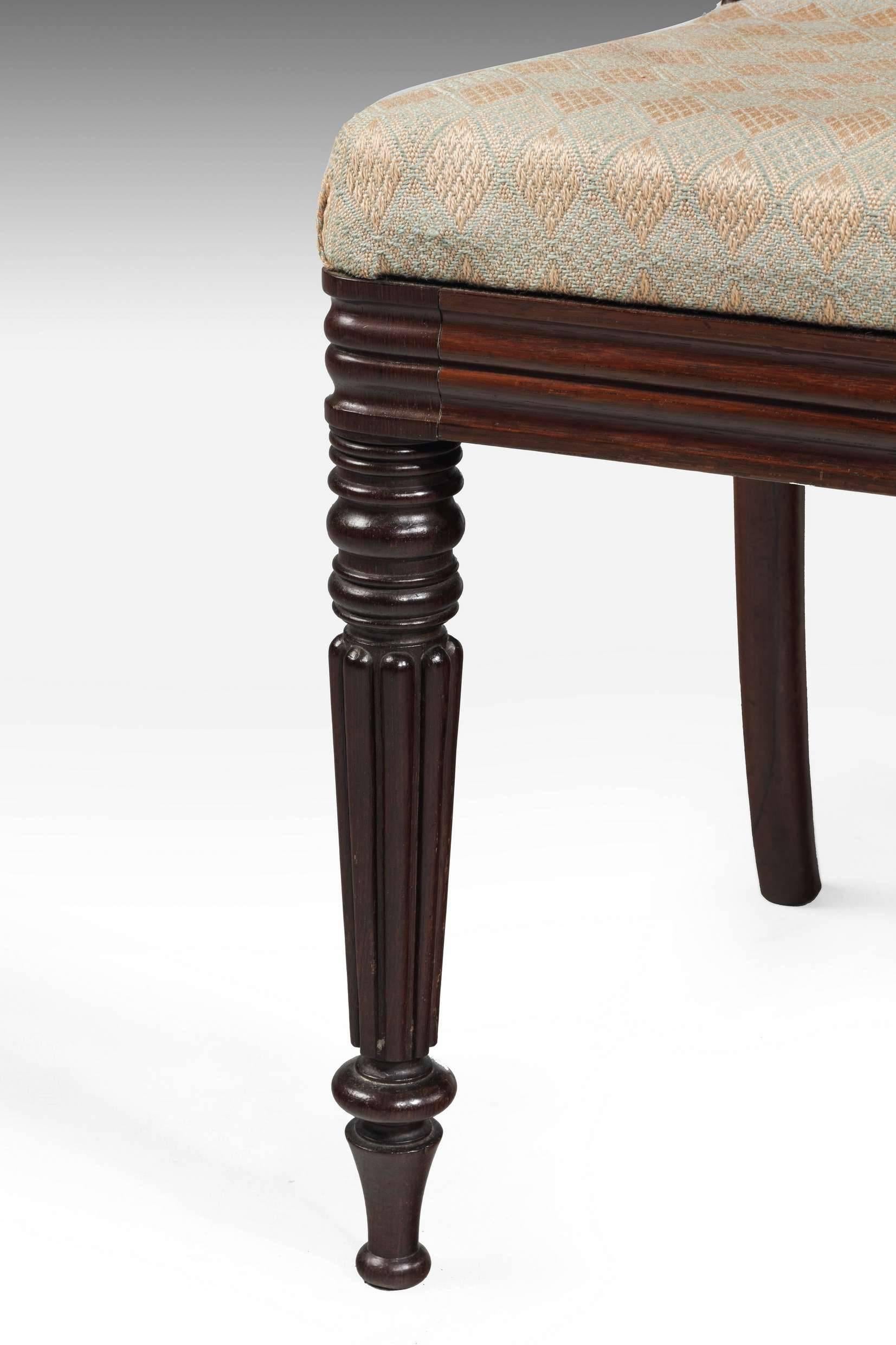 Set of Six Regency Period Single Chairs at 1stDibs | regency period ...