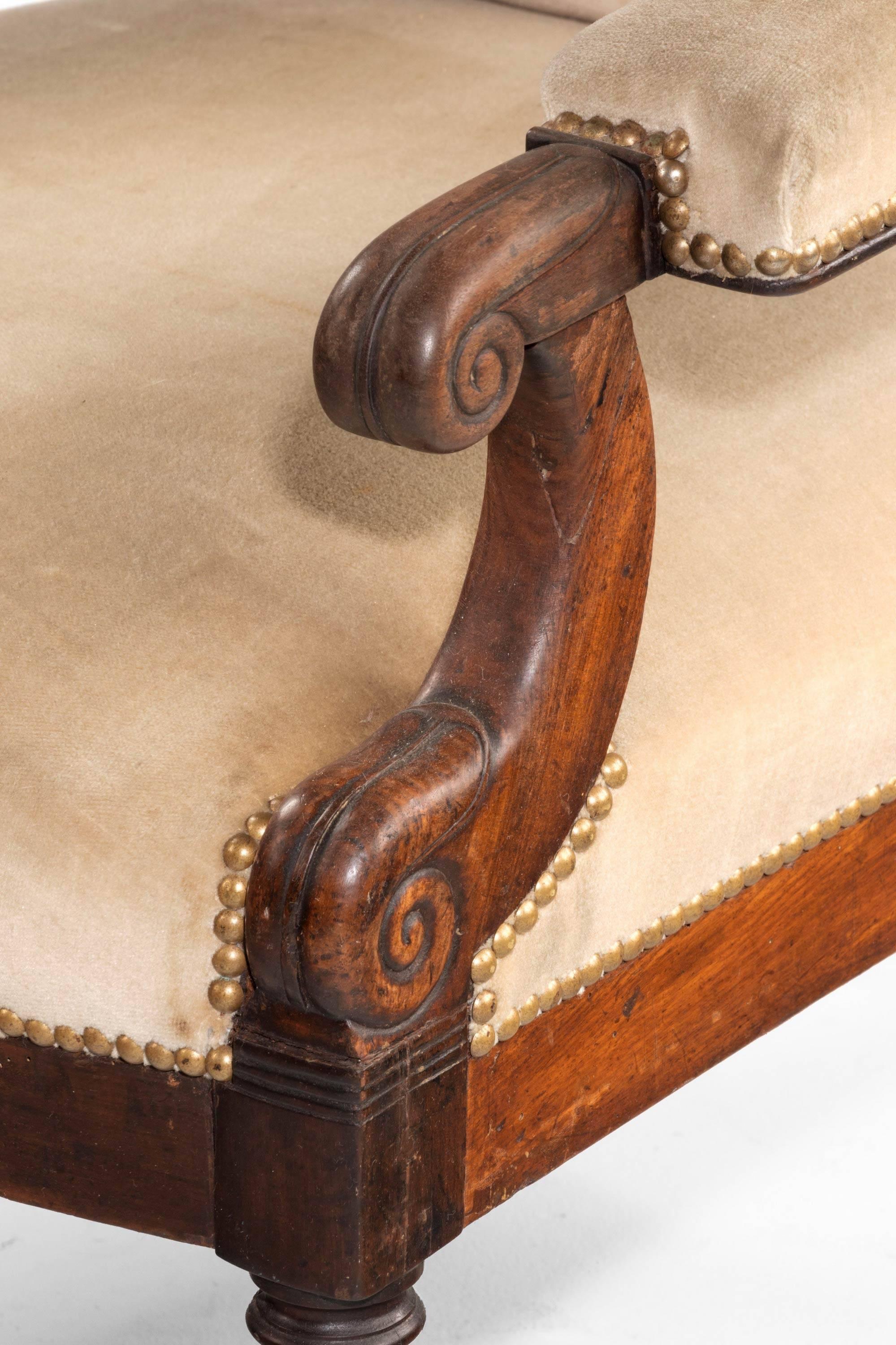 George III Period Mahogany Gentleman’s Chair with Detachable Wings at ...