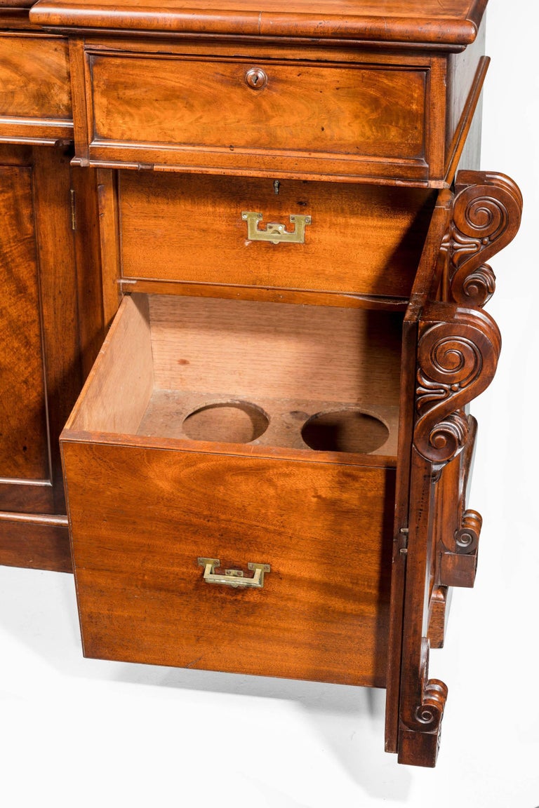 Late Regency Period Mahogany Sideboard of Outstanding Quality at 1stDibs