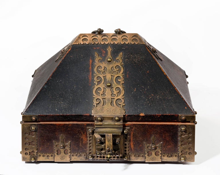 Early 19th Century Domed Top Eastern Spice Box For Sale at 1stDibs