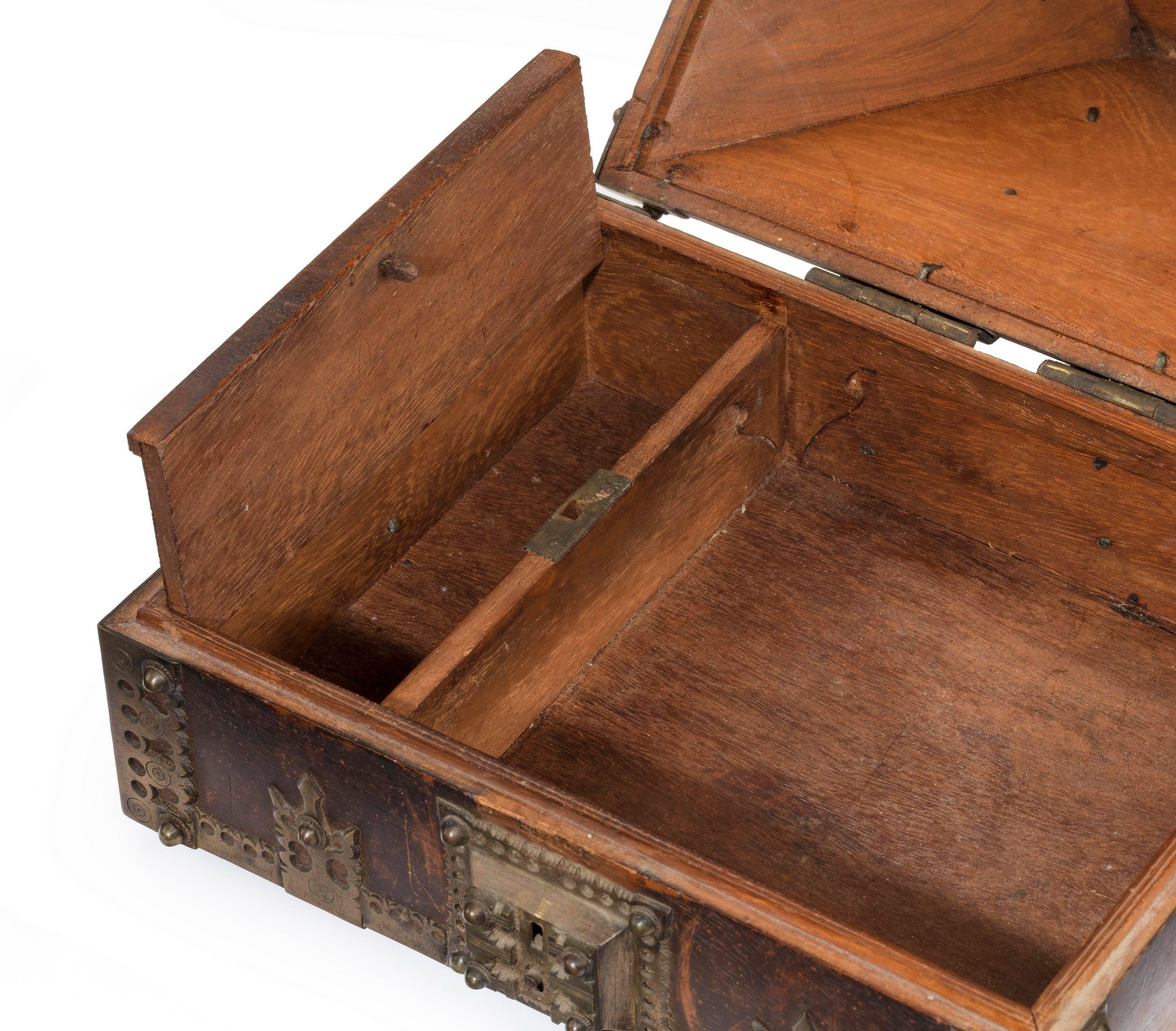 Early 19th Century Domed Top Eastern Spice Box For Sale at 1stDibs