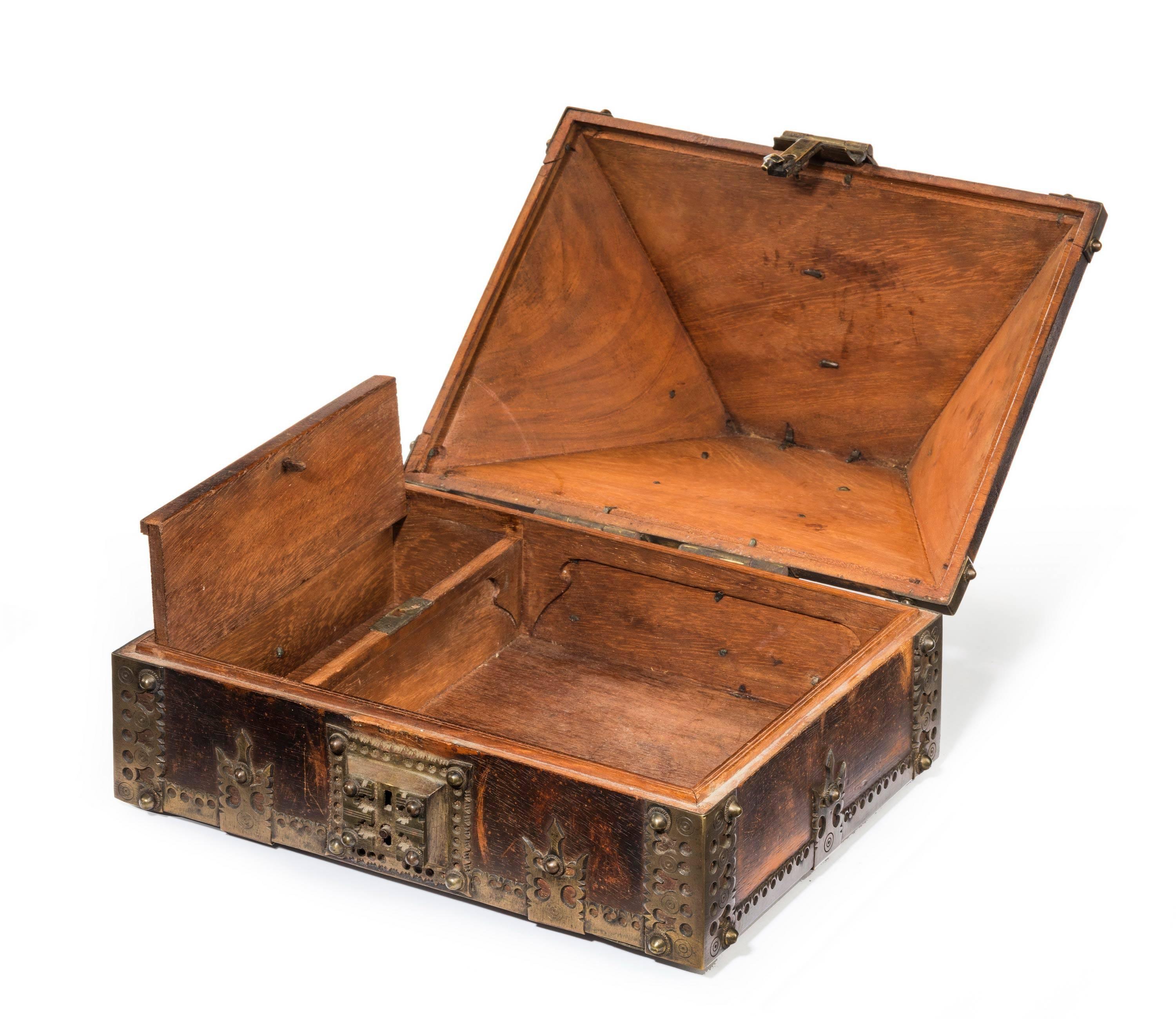 Early 19th Century Domed Top Eastern Spice Box For Sale at 1stDibs