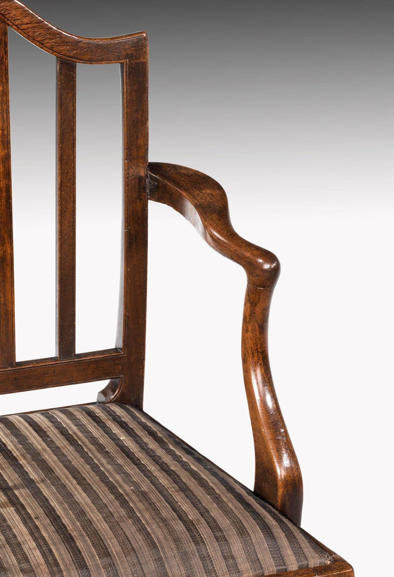 Set of Ten George III Period Mahogany Chairs at 1stDibs