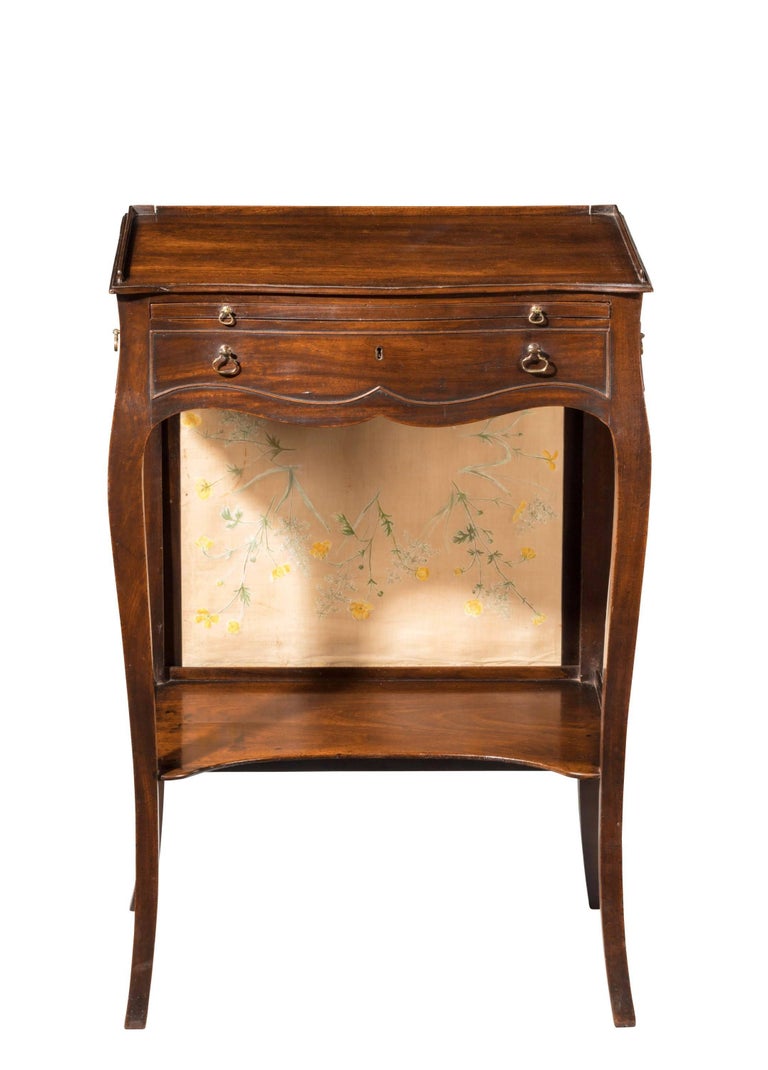 Hepplewhite Period Screen Table on Delicately Carved Supports For Sale ...
