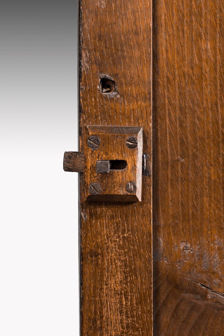 Mid-18th Century Oak Cupboard with Fielded Panels to the Doors For Sale ...