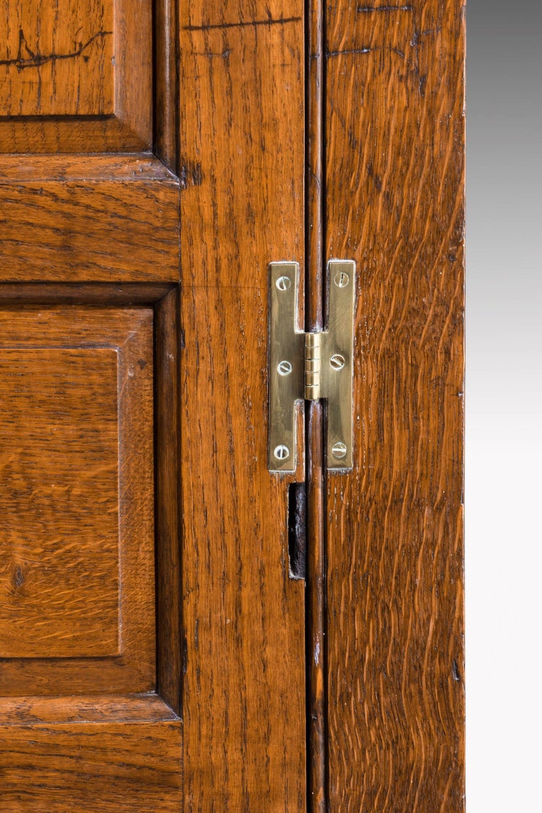 Mid-18th Century Oak Cupboard with Fielded Panels to the Doors For Sale ...