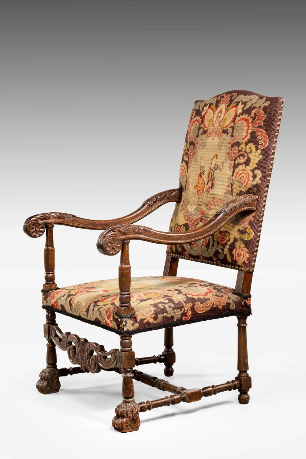 17th Century Style Chair For Sale at 1stdibs