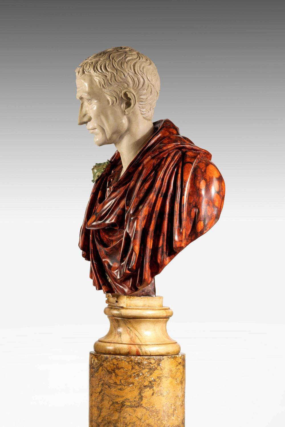 Bust of a Roman Politician Marcus Junius Brutus For Sale at 1stdibs