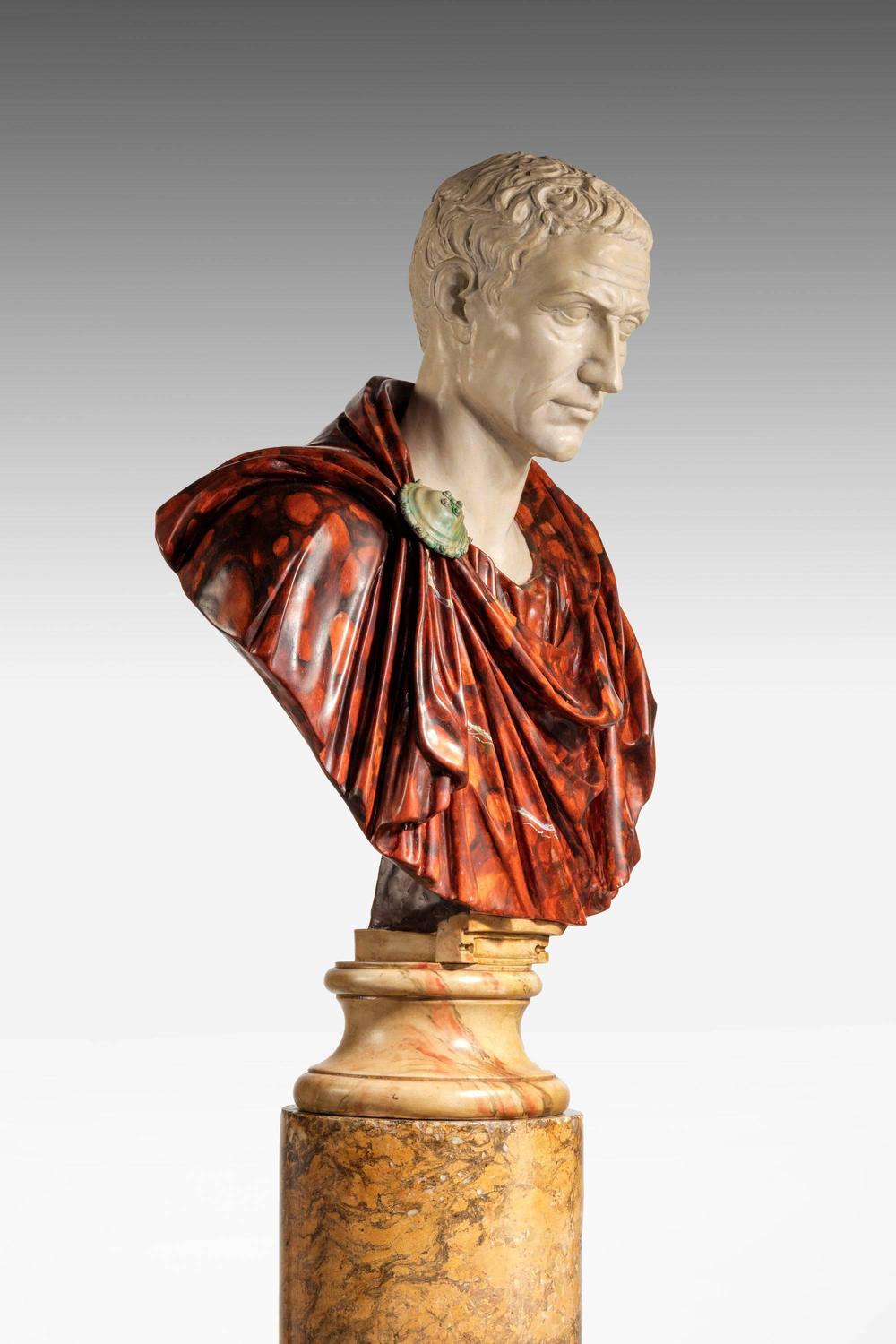 Bust of a Roman Politician Marcus Junius Brutus For Sale at 1stdibs