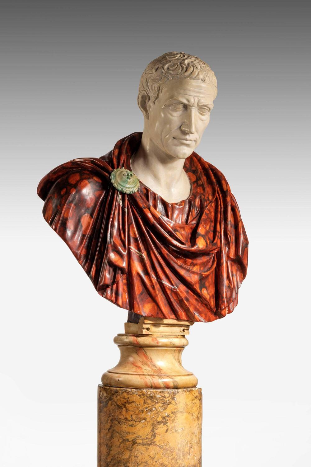 Bust of a Roman Politician Marcus Junius Brutus For Sale at 1stdibs