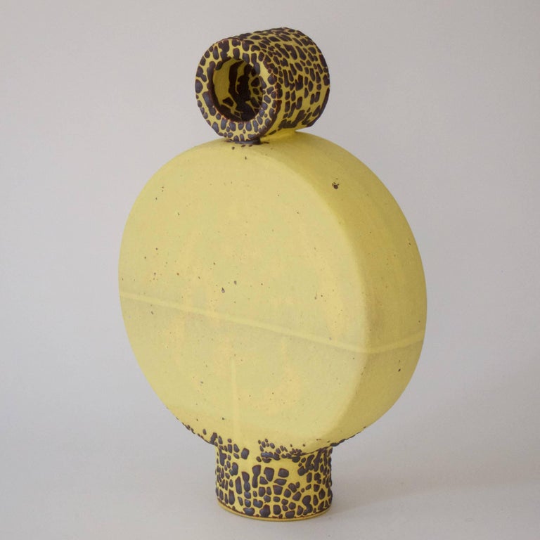 Vase "Yellow Pilgrim" by Matthias Kaiser For Sale at 1stdibs