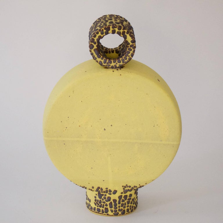 Vase "Yellow Pilgrim" by Matthias Kaiser For Sale at 1stdibs