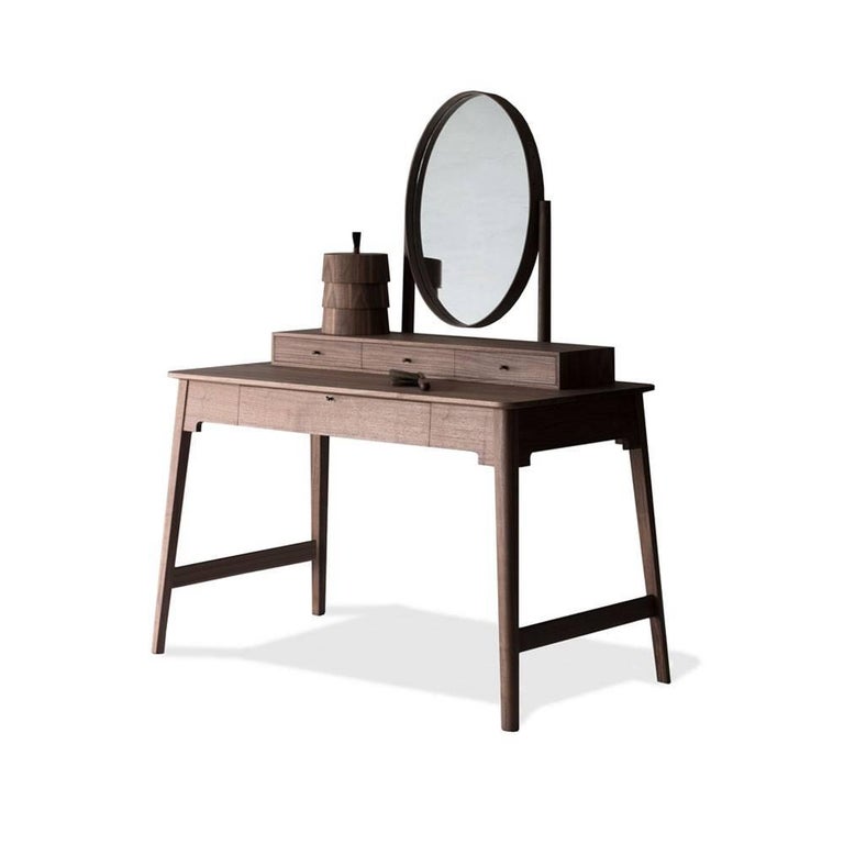 Pinch Lana Dressing Table, Walnut For Sale at 1stDibs