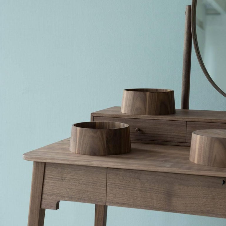 Pinch Lana Dressing Table, Walnut For Sale at 1stDibs