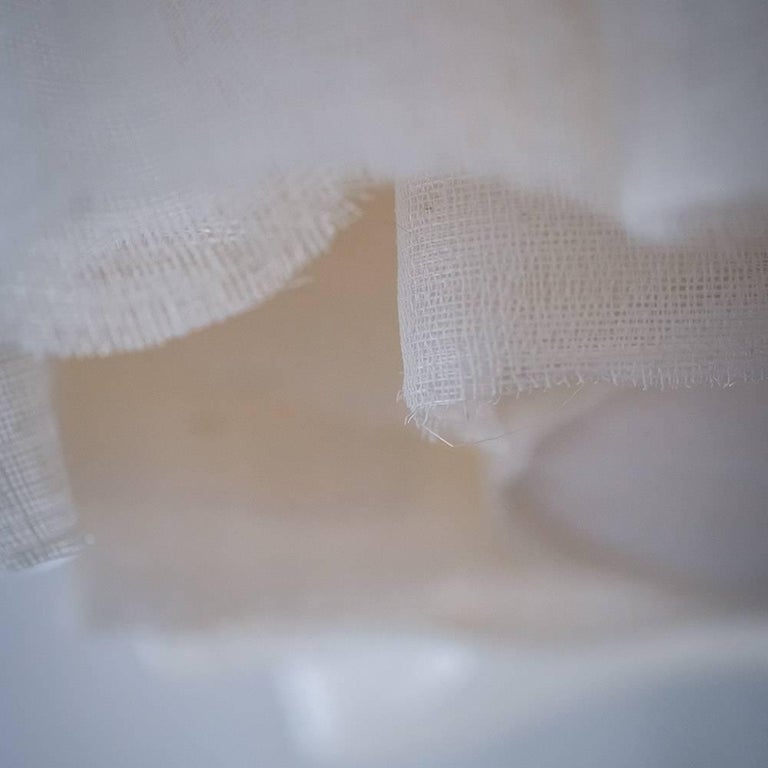 Natural Banana Fiber Organic Shape Sculptural Anders Light Pendant ...