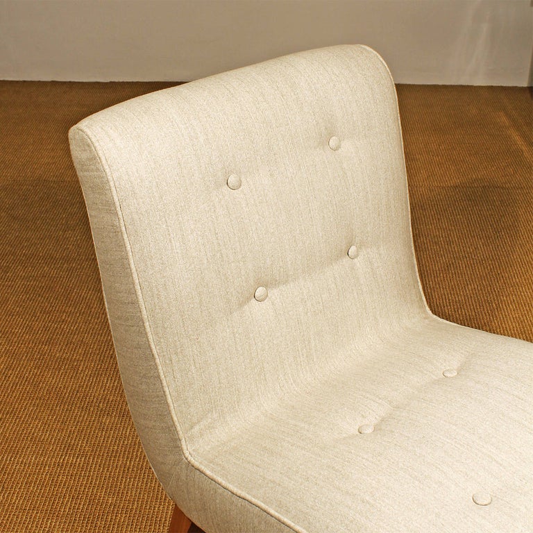 1950s Pair of Vostra Chairs by Walter Knoll, Beech, Felt, Germany For ...