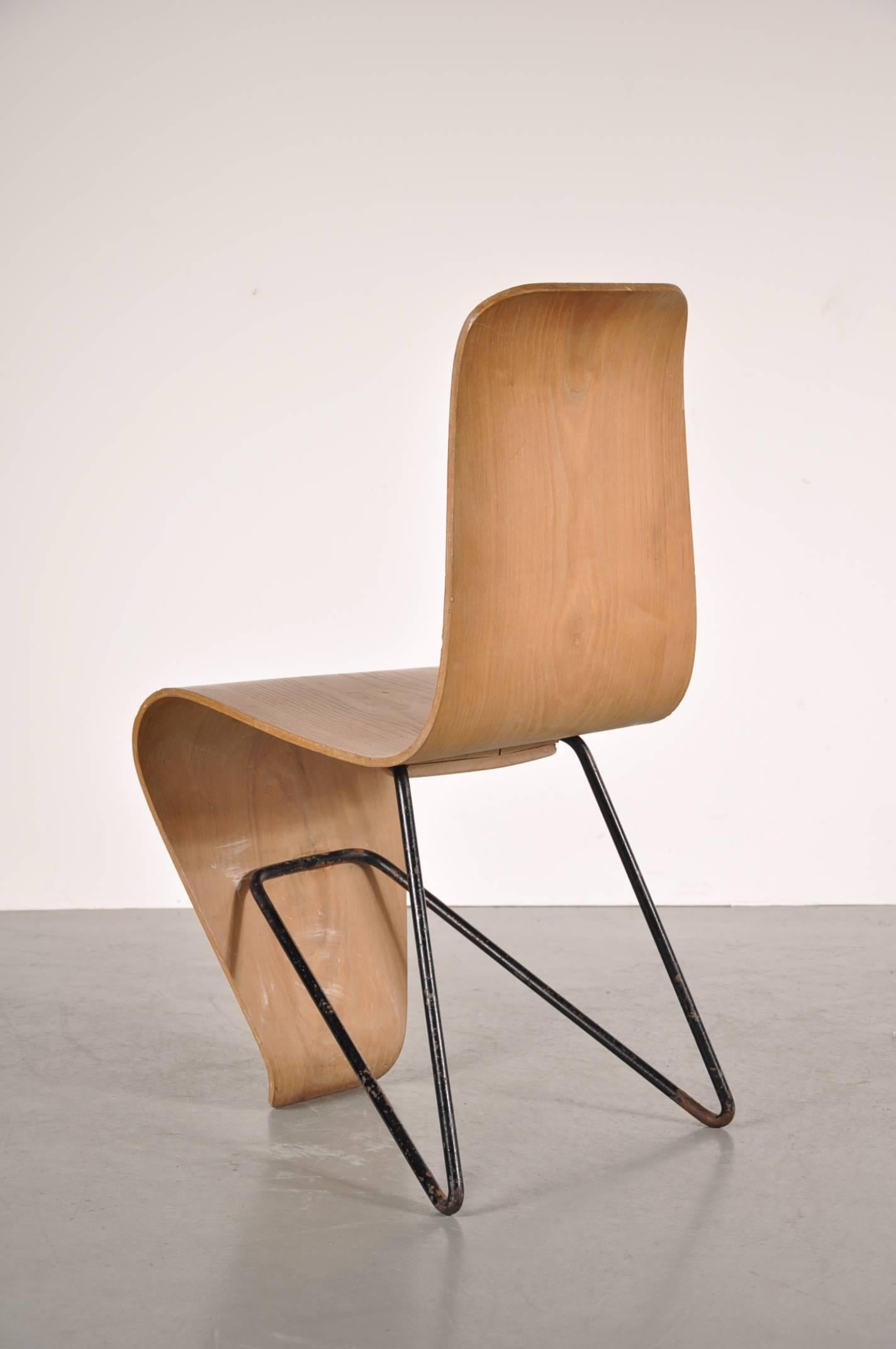 Original Bellevue Chair by André Bloc, circa 1950 For Sale at 1stDibs ...